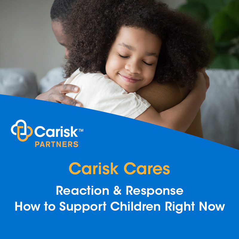Reaction & Response - How to Support Children Right Now blog post
